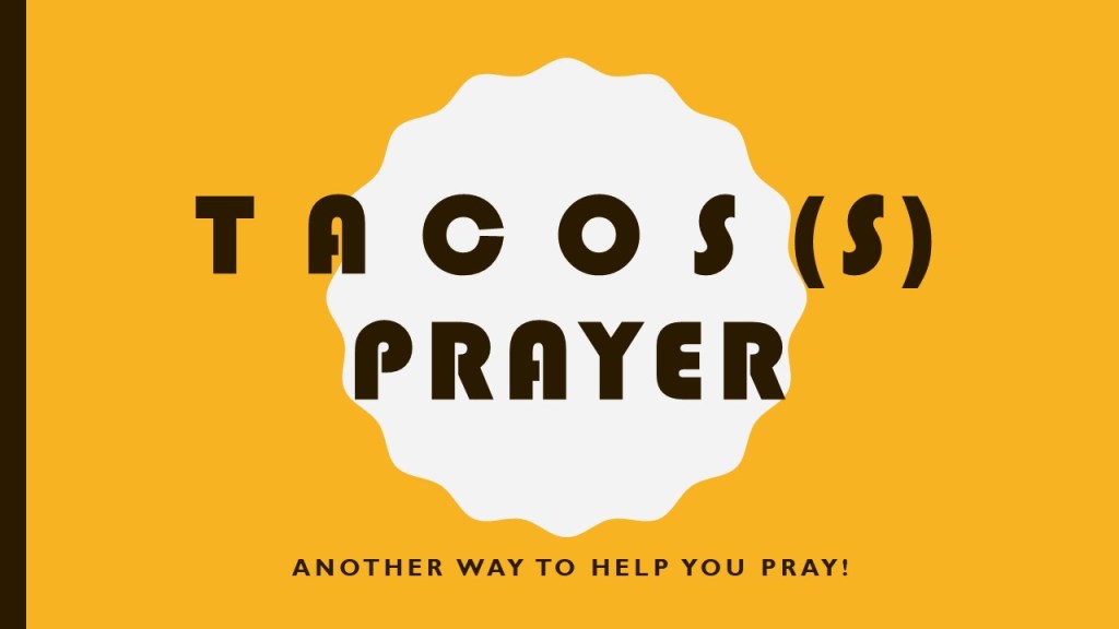 T.A.C.O.S.S. Prayer method – Sejana Shines